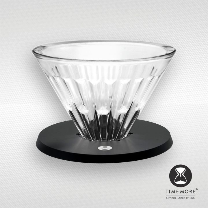 Timemore Dripper 00 / 01 / 02 (กรวยดริป Borosilicate Glass) | Lazada.co.th