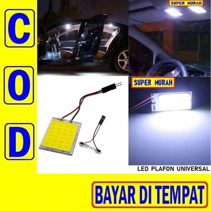 PAC 17K Led Kabin Set 24 Mata Titik Lampu Plafon Bagasi Panel Interior Mobil Cob Hid Sangat ...