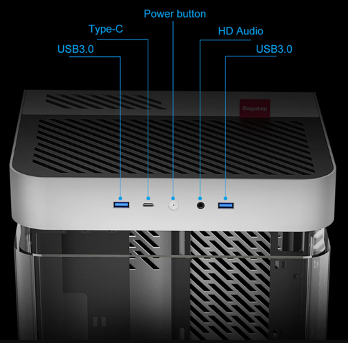 Segotep Computer Case ITX Slath mini ของแท้ศูนย์ไทย | Lazada.co.th