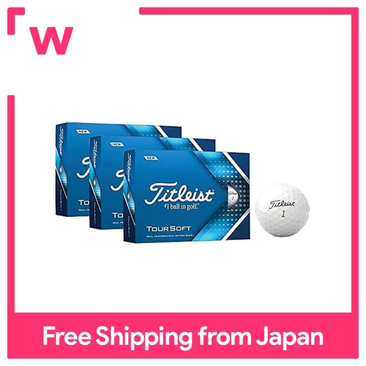 TITLEIST TITLEIST Golf Balls 2022 Model TOUR SOFT Japan (3 Dozen White) | Lazada PH
