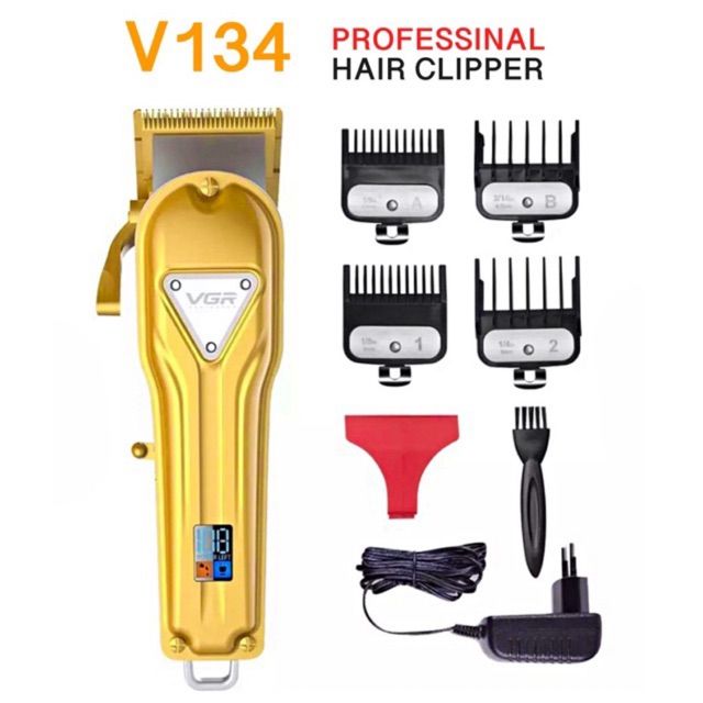 VGR/แท้ 100% V-134 รุ่นใหม่ล่าสุด แบตตาเลี่ยน ตัดผม ปัตตาเลี่ยนตัดผม ...