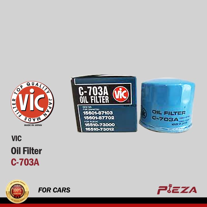 VIC Oil Filter C-703A | Lazada PH