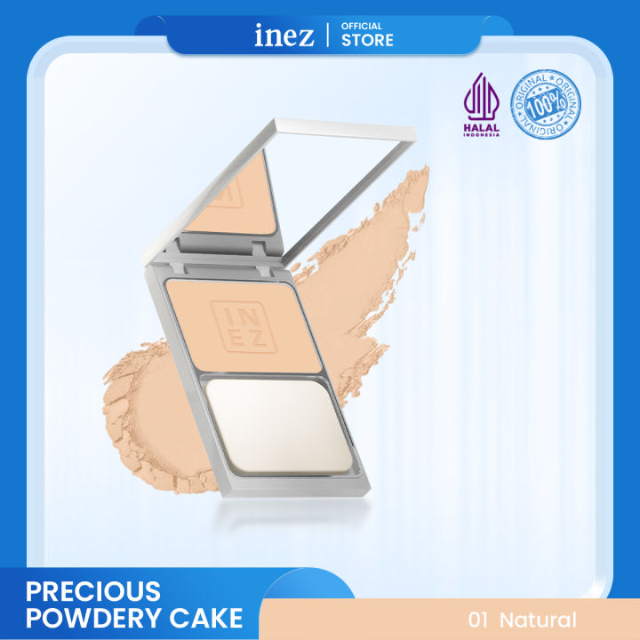 Inez Precious Powdery Cake/ PPC / Two Way Cake / Pressed Powder / Bedak ...