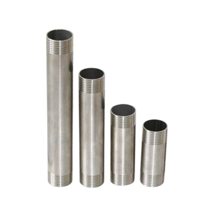 8/10/15/20cm 3/4" Double Male Thread Connector Pipe 304 Stainless Steel ...