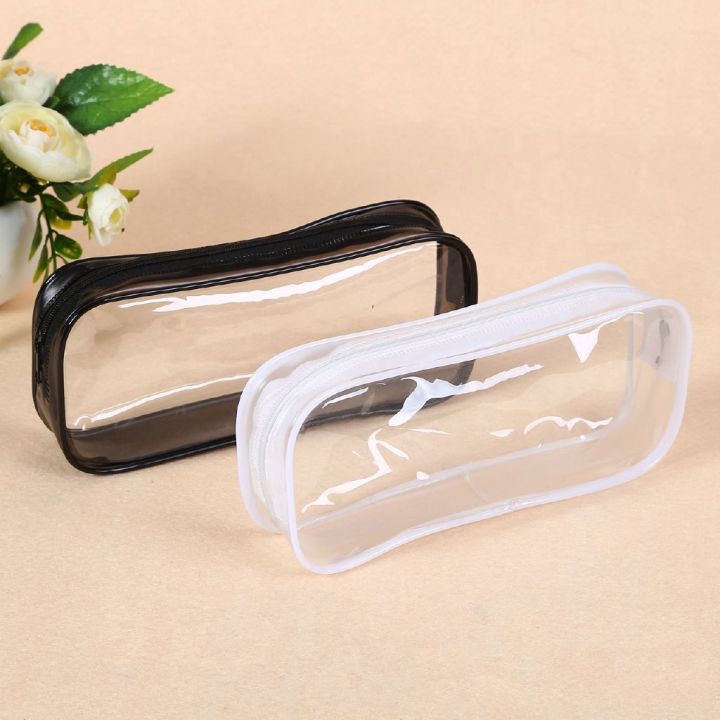 Pencil Bag Transparent pouch Student pencil case Large capacity ...