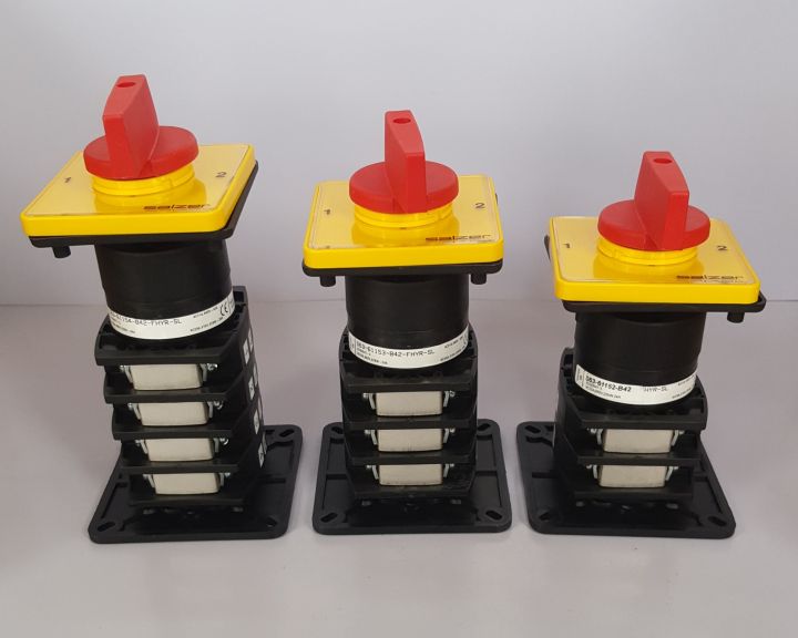 SALZER 63A Interlock (Door Coupling) Selector Switch 1pole 2poles ...