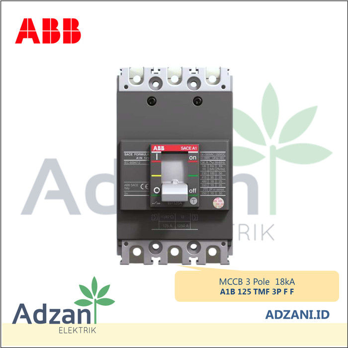 [ABB] MCCB 3P 20A 18kA A1B 125 TMF 1SDA066698R1 Breaker Formula ...