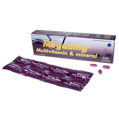 Megazing 10 Kaplet Per Strip Exp 2027 | Lazada Indonesia