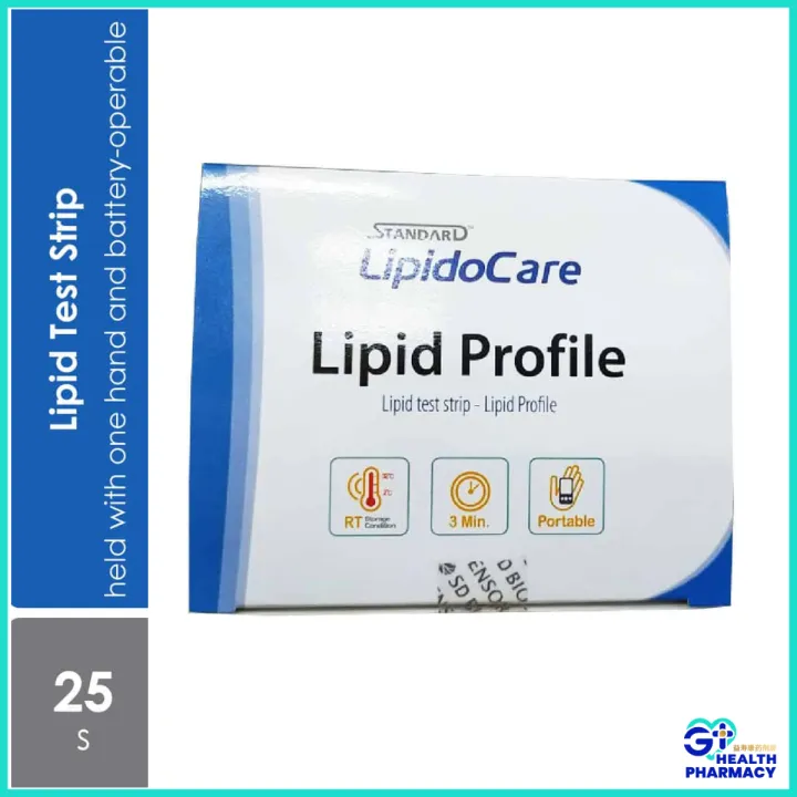 SD Lipidocare Lipid Profile Test Strip 25's | Lazada