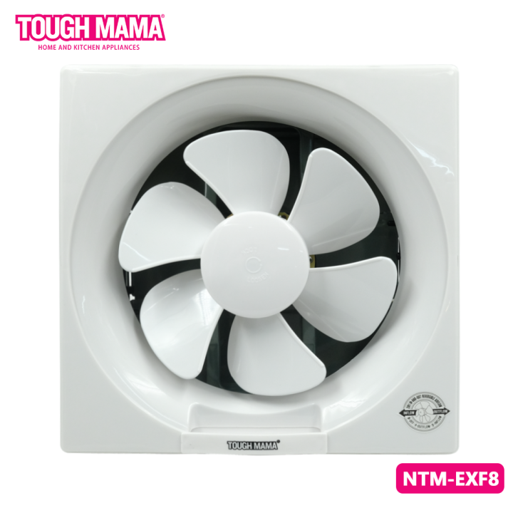 8" Reversible Exhaust Fan Wall Mounted 28watts TOUGH MAMA FAN TYPE NTM ...