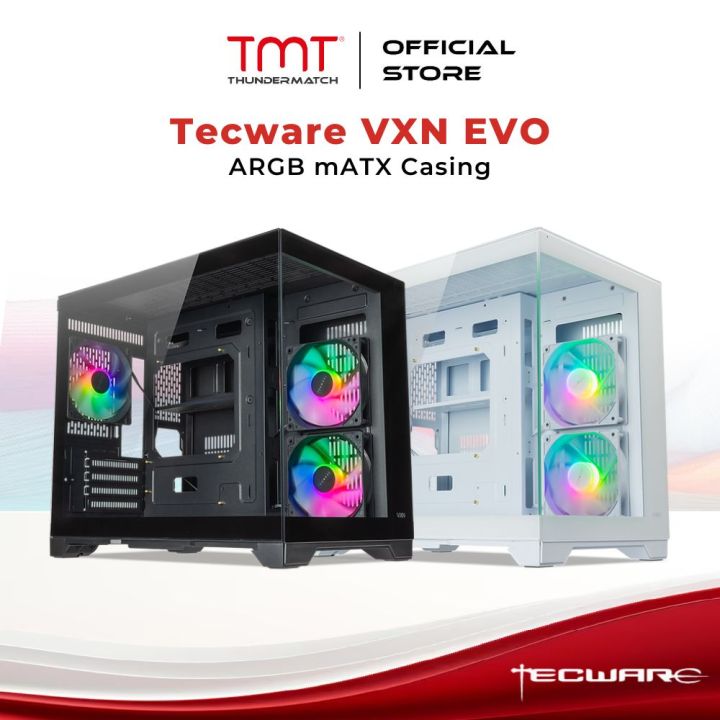 TMT Tecware VXN EVO / OMNI / TG V2 ARGB mATX Casing | Lazada