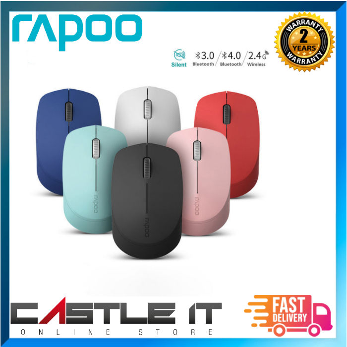 Rapoo M100 Silent Multi Mode Bluetooth Mouse 2.4G Wireless Mouse Mouse ...