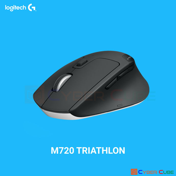 Logitech M720 Triathlon (Multi Computer x3) Mouse เมาส์ไร้สายสำหรับใช้ ...