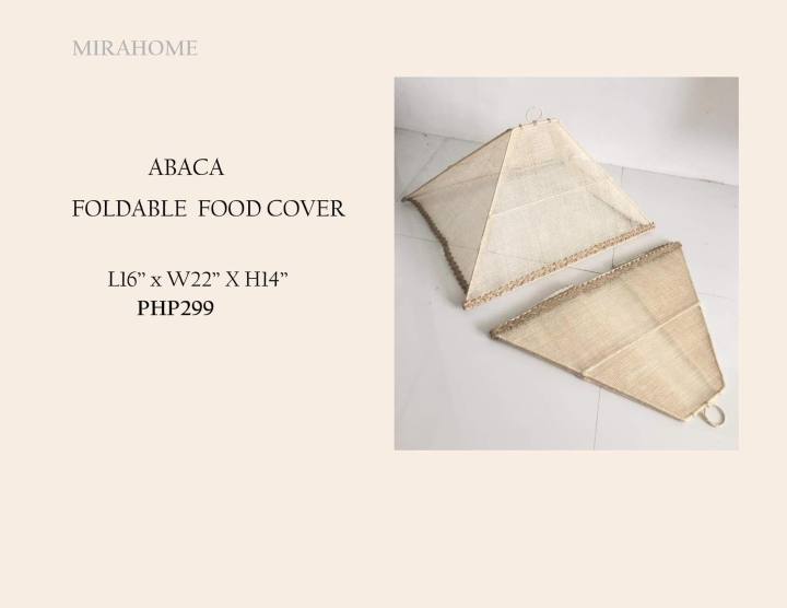 Abaca Foldable Food Cover | Lazada PH