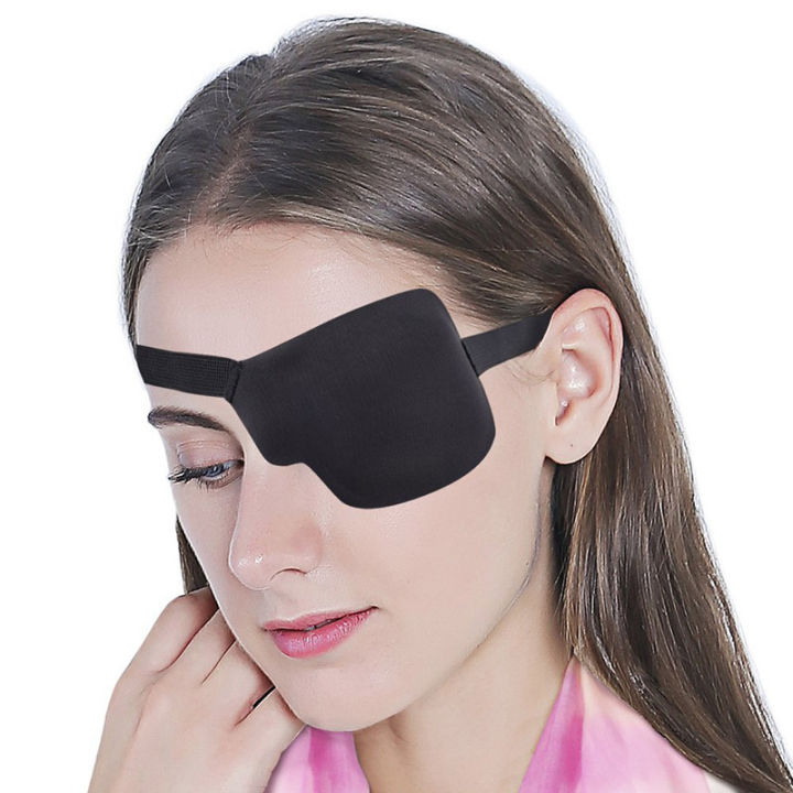 Fkend Pirate Eye Patch Unisex Black Single Eye Patch Eyepatch One Eye ...