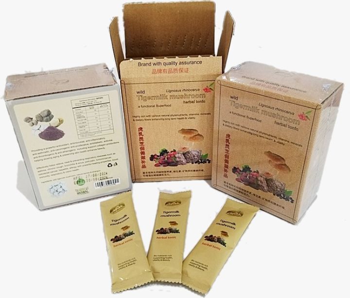 Mount Aurum Wild Tiger Milk Mushroom Herbal Tonic (Mount Aurum ...