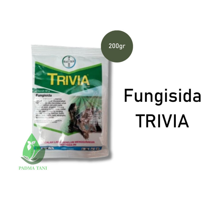 Fungisida Trivia 73WP 200 gram ASLI 100% ORIGINAL Bayer Obat Jamur ...