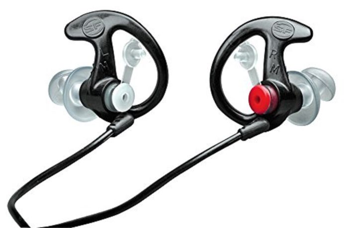 SureFire EP3 Sonic Defenders Filtered Earplugs, Double Flanged Design ...