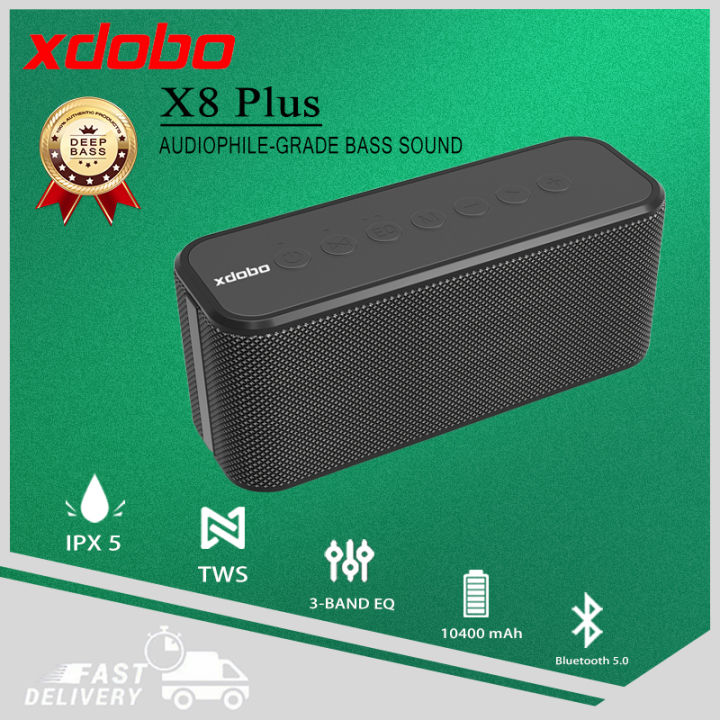 (Color Blue)XDOBO X8 Plus 80W Speaker Bluetooth Nirkabel Speaker Mode TWS Bass Dalam Speaker ...