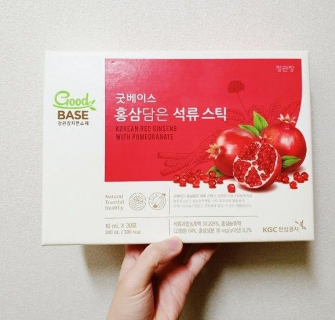 [CHEONG KWAN JANG] Good Base Red Ginseng With Pomegranate /10ml x 30ea ...