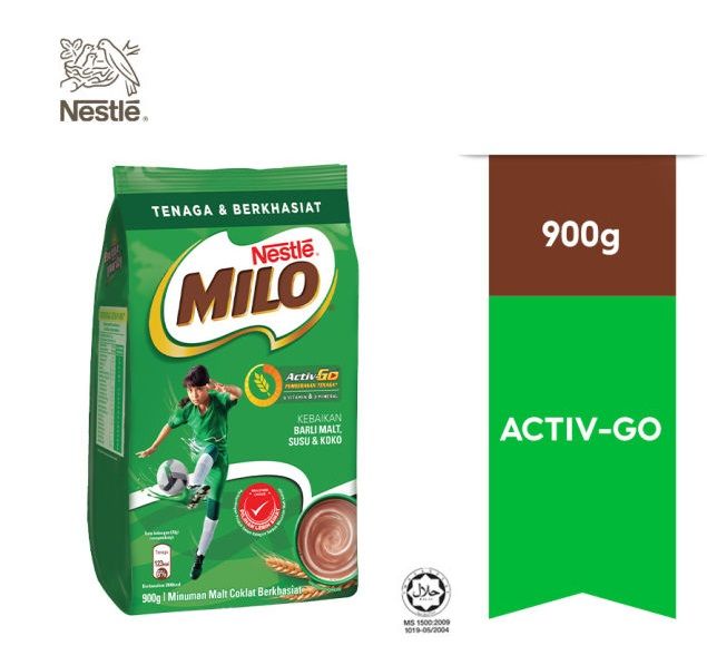 NESTLÉ Milo Chocolate Malt Powder Soft Pack 900g | Lazada
