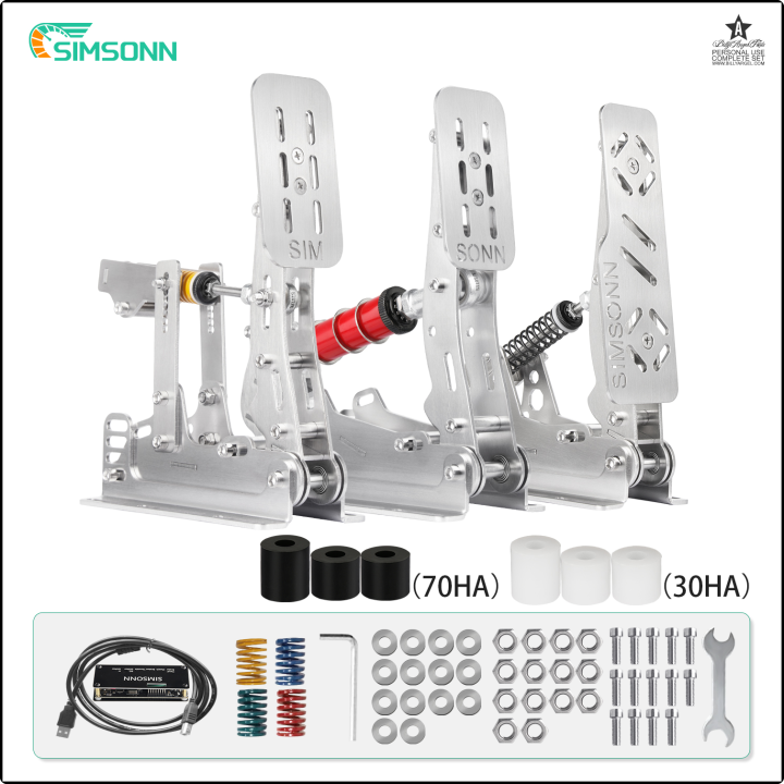 [xhna70] SIMSONN NEW PRO Pedals Sim Racing Pedals PC Racing Simulator ...