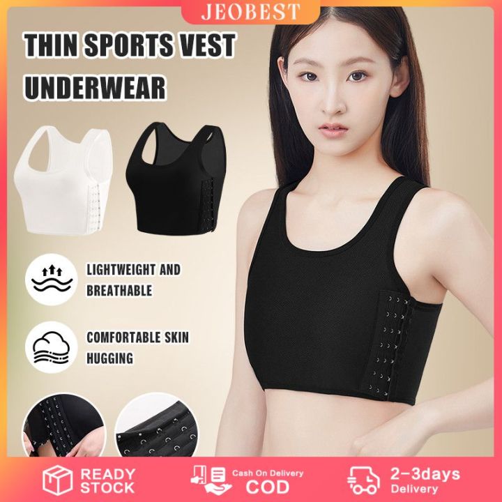 JEOBEST Plus Size Chest Binder With Side Hook Chest Binder For Big ...