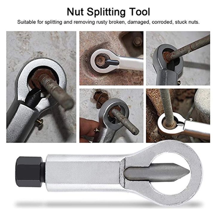 Heavy-Duty Nuts Splitter Tools Set Nut Breaker Tool Durable Portable ...