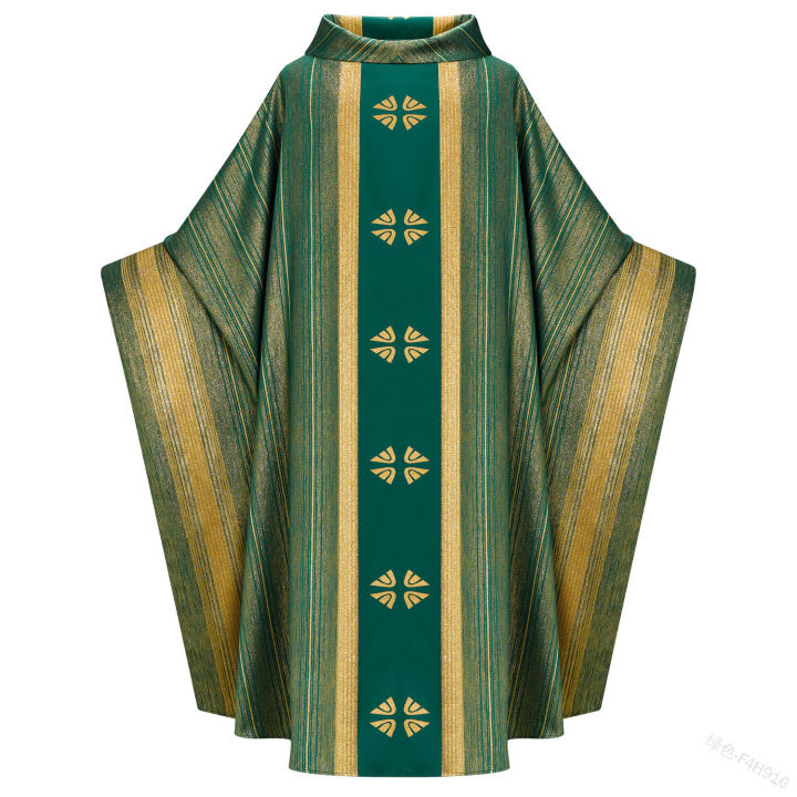 Men Medieval Shawl Cloak Prayer Robes Church Dress Priest Monk Capes ...