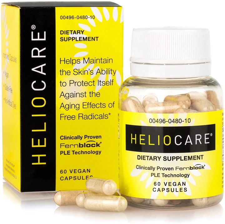Heliocare Skin Care Dietary Supplement Antioxidant Rich Formula with ...