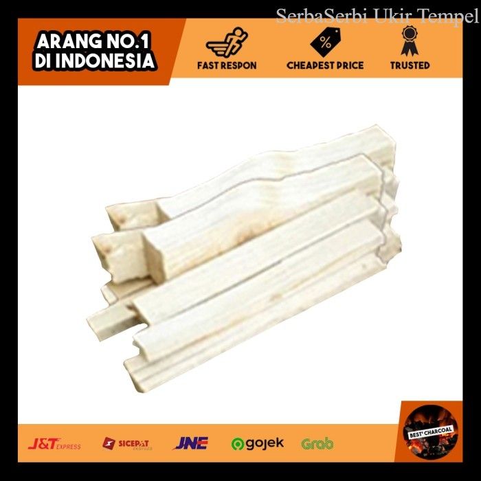 Wood Beams Kayu Bakar Rambutan Cherry Nangka Apel BBQ Chips Firewood ...