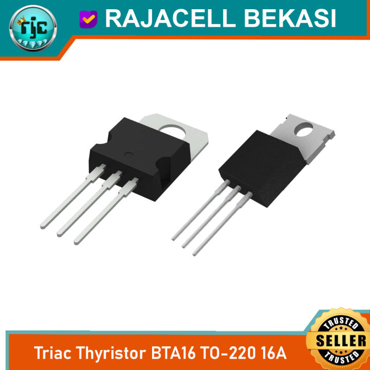 BTA16-600B BTA16 TO-220 Triac 16A 600V Insulated Snubberless BTA16-600 ...
