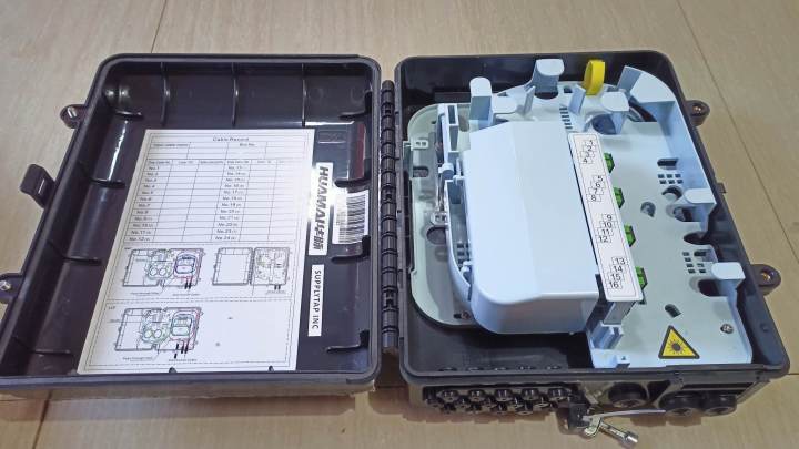 NAP BOX WITH SPLITTER 1X16 (GREEN PORT) | Lazada PH