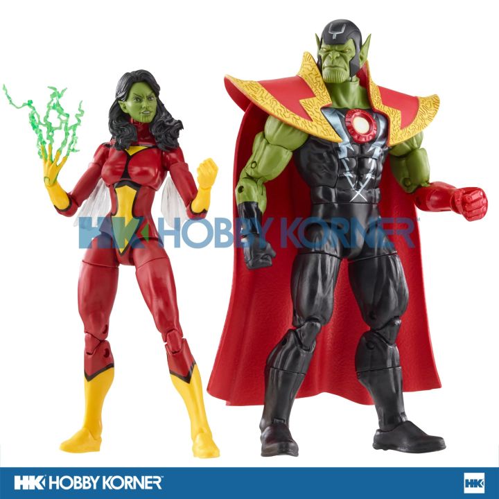 (IN STOCK) HASBRO F7085 Marvel Legends 6 Inch Scale Skrull Queen and ...