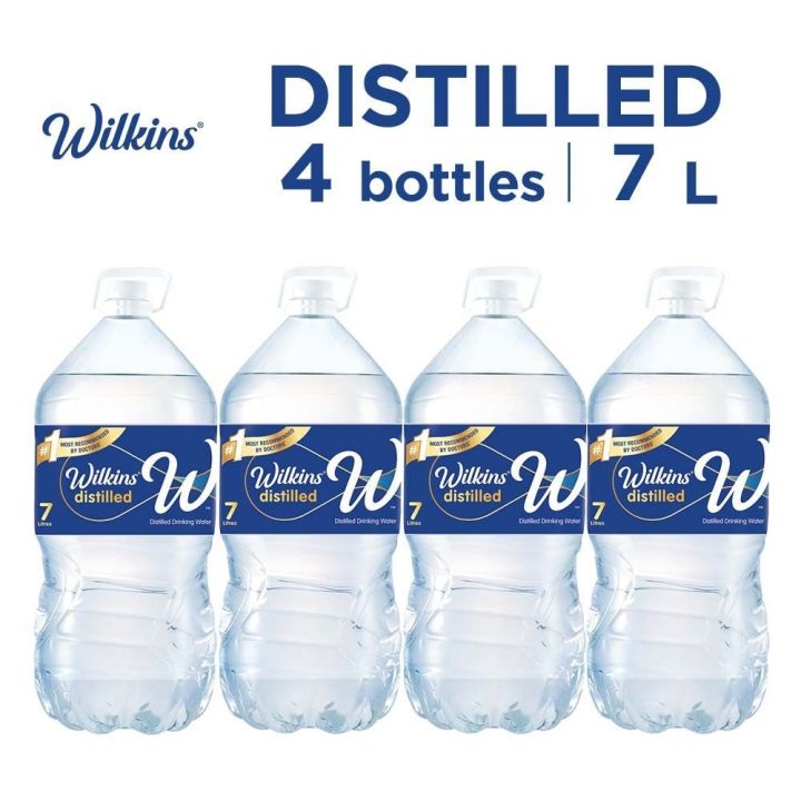 Wilkins Distilled Water 7L - Pack of 4 | Lazada PH
