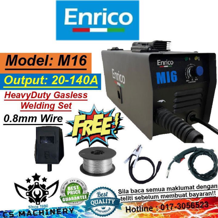 Enrico MiG M16 Inverter Welding Machine ( IGBT ) | Lazada