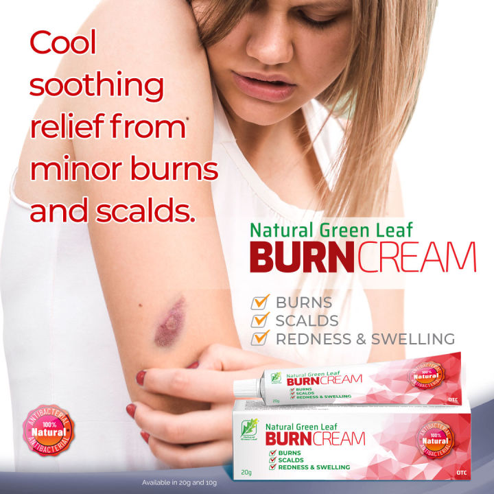 Natural Green Leaf Burn cream | Lazada PH