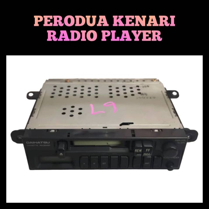 🇯🇵🇯🇵 Radio Player / Radio Pemain Perodua Kenari Radio Player / Radio ...