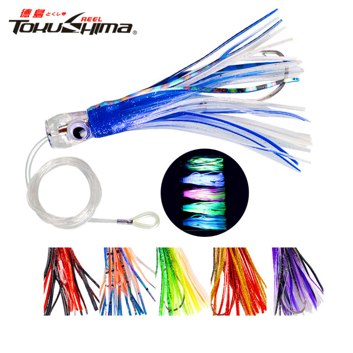 1Pcs 17/25cm Trolling Lures Saltwater Fishing Lures Deep Sea Fishing ...