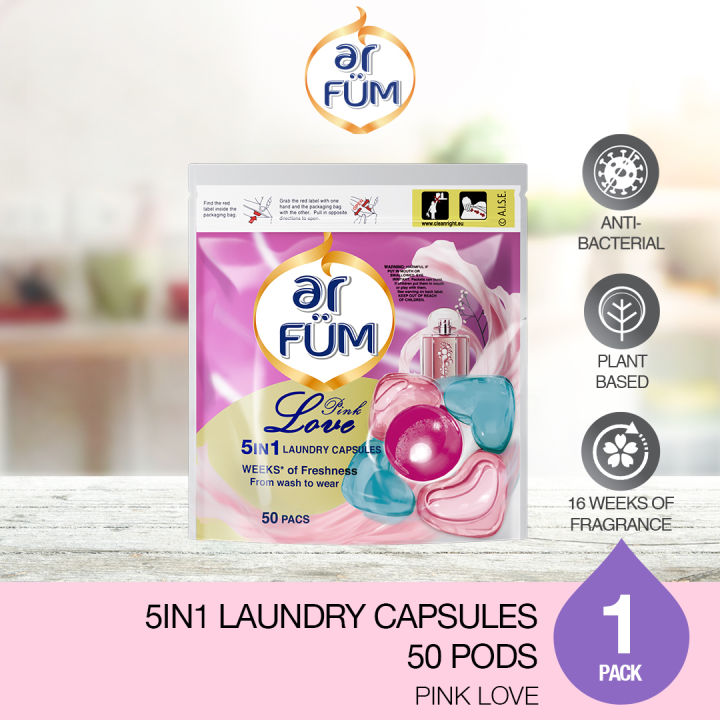 ONLINE EXCLUSIVE ar FÜM 5in1 Laundry Capsule Refill Pack 50 Pods ...