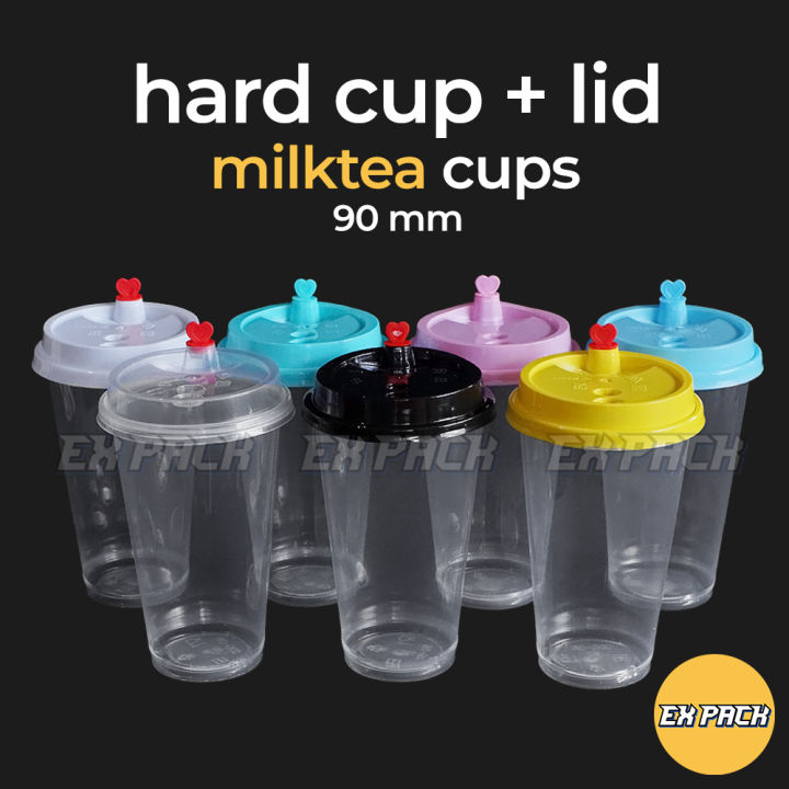 Hard Cups with Hard Lid & Heart Injection 500ml, 700ml | Lazada PH