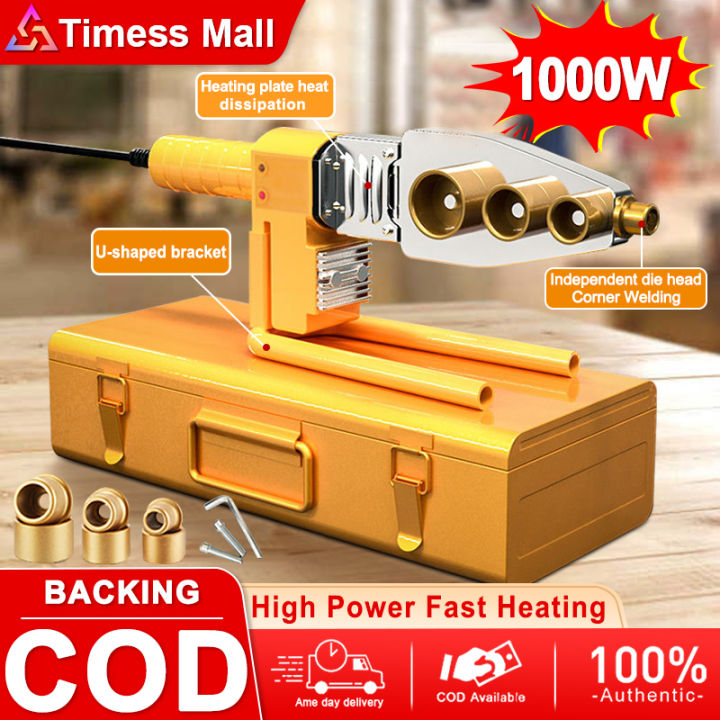 Mini Plastic Pipes Welding Machine 600W/800W/1000W PVC PPR Pipe Welding ...