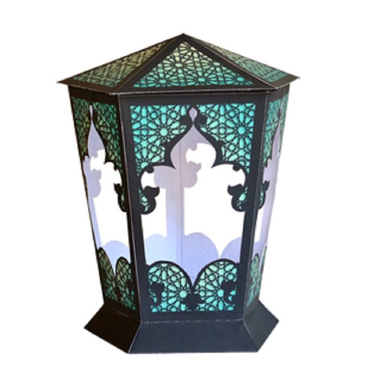 DIY Papercraft Template Lentera Gantung Ramadhan 03 | Lazada Indonesia
