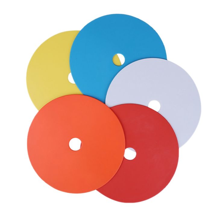 10Pack Flat Disc Markers Non-Slip Spots Markers Football Basketball ...