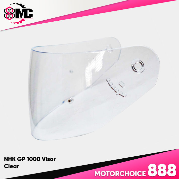 NHK Helmets GP 1000 Visor - Clear & Smoke | Lazada PH