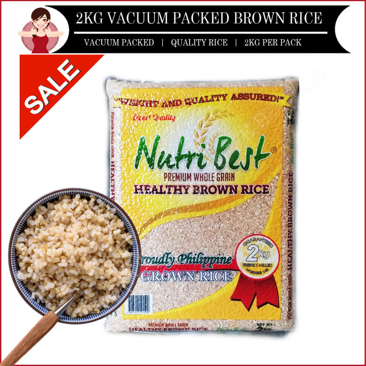 2/5 Kilo Nutribest Nutri Best Brown Rice 2/5KG in Vacuum Packed Tita ...
