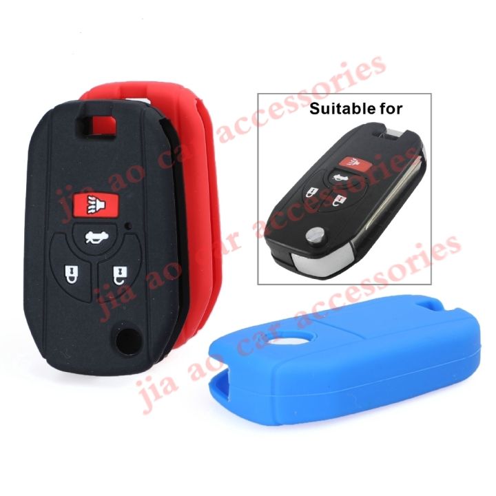 Key chain 4B Case Protector For Nissan Versa Rogue Modified Flip Key ...