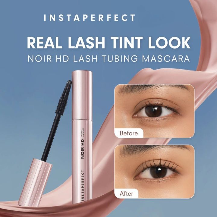 Instaperfect Noir HD Lash Tubing Mascara 6g- Mascara Peel off Bulu Mata ...