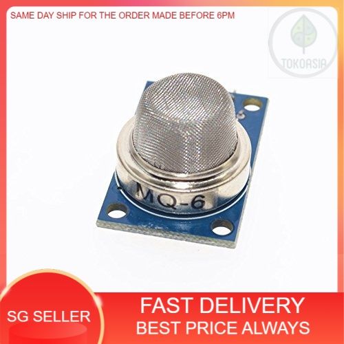 (Local Stock) MQ-6 Gas Sensor - Propane Butane Gas Detection Sensor ...