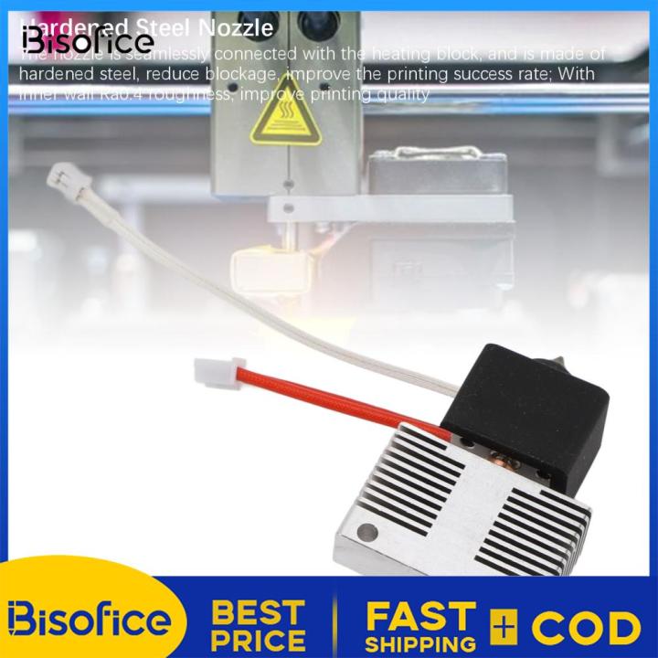 Bisofice 3D Printer Hot End Bimetal Heatbreak Heat Sink Hotend Kit 300 ...